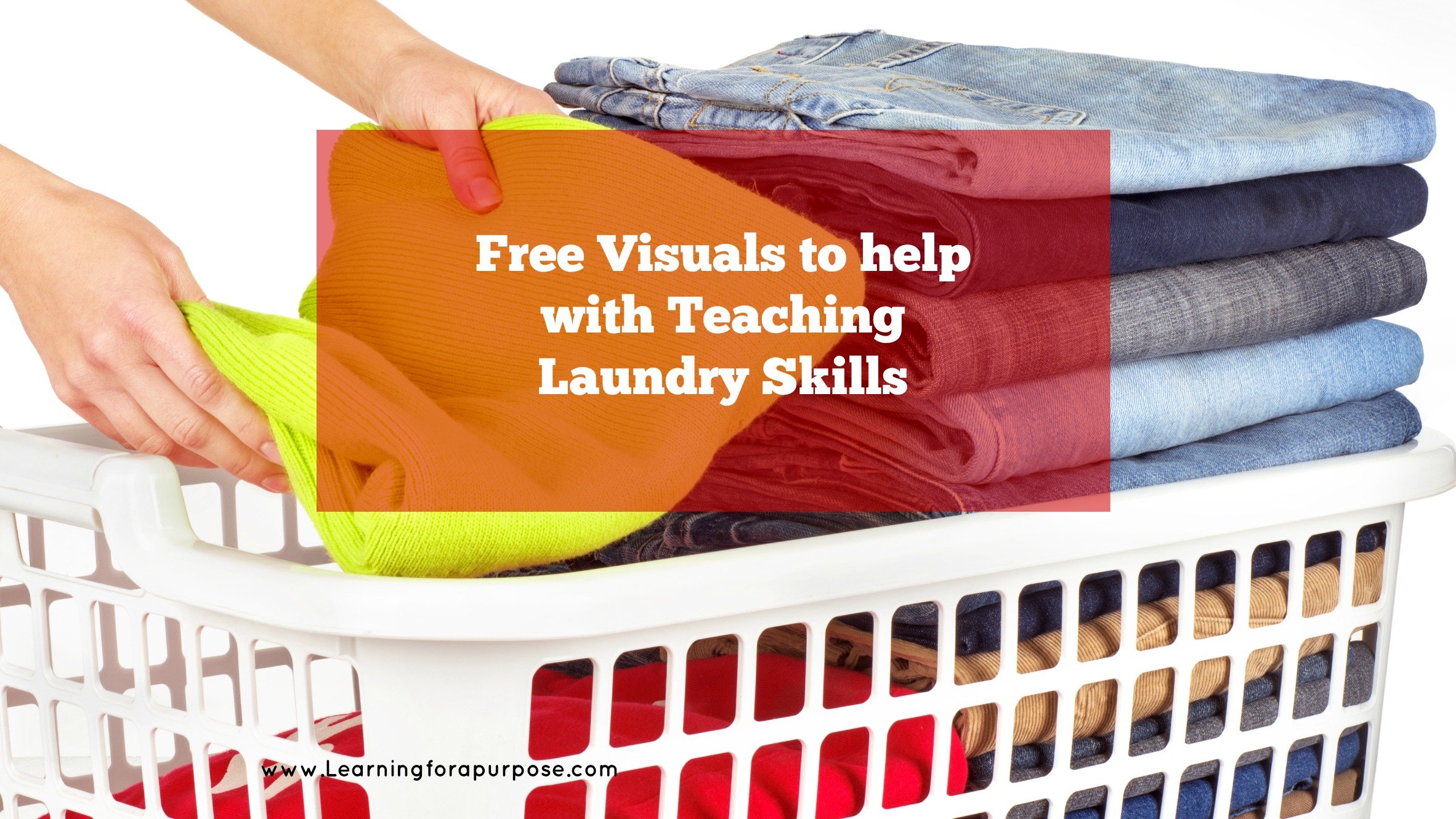 Teaching Laundry Skills: Free Visuals and Resources to Help - Learning ...