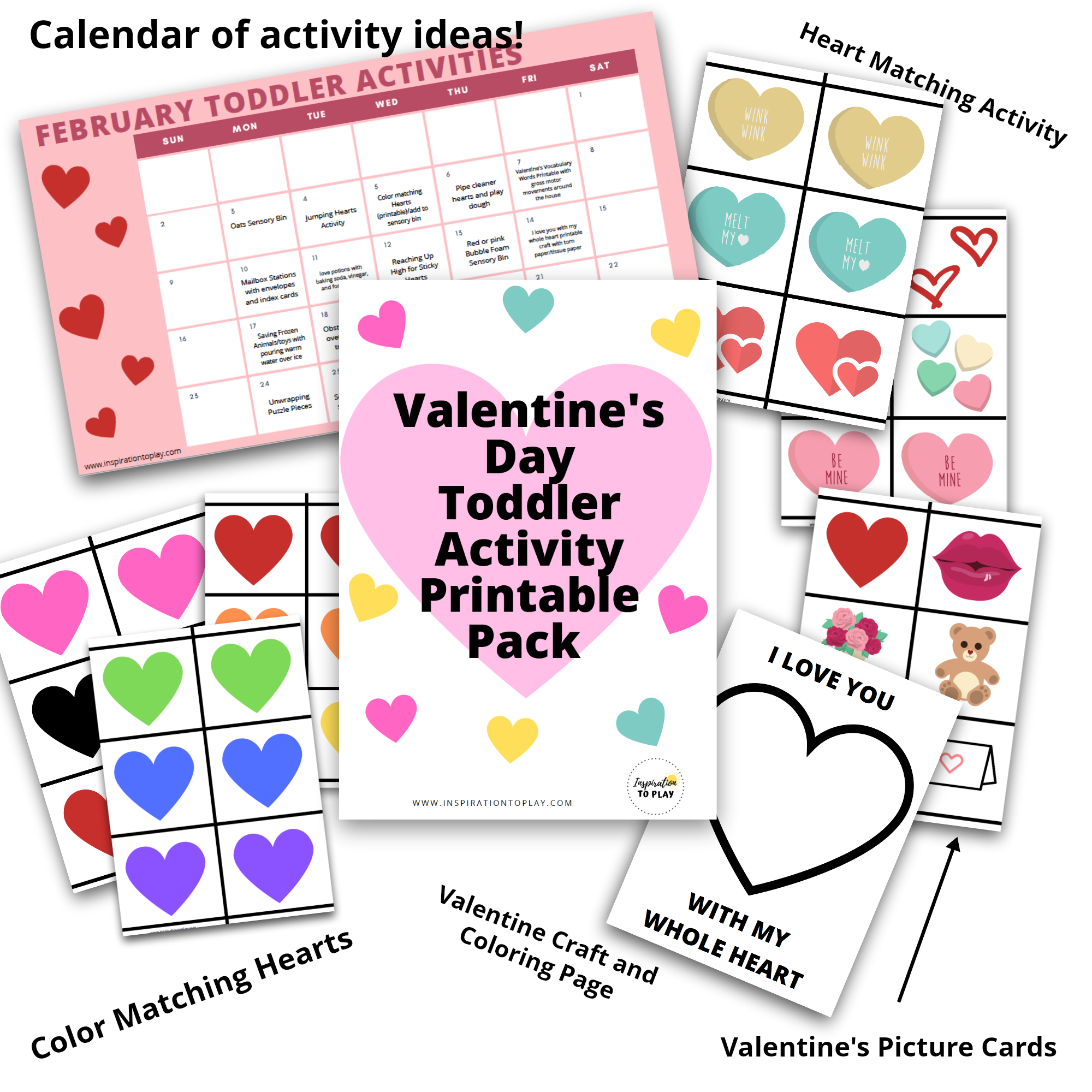 Valentines Activities for Toddlers - Learning For A Purpose