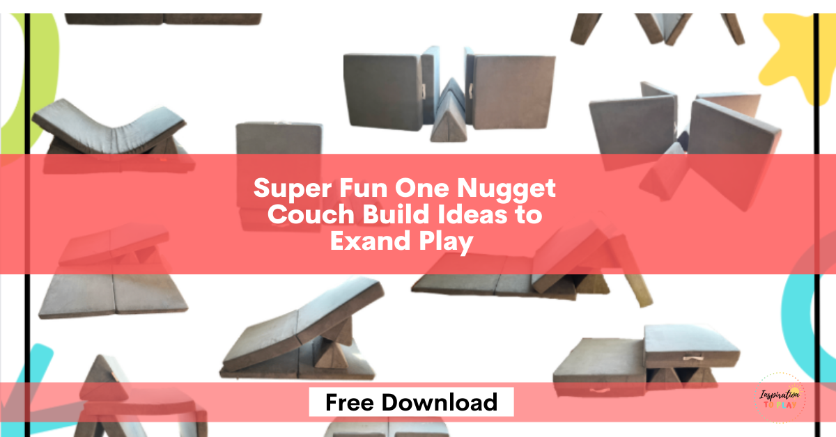 Super Fun One Nugget Builds to Expand Play - Learning For A Purpose