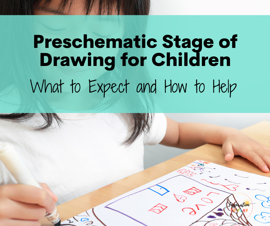 Preschematic Stage of Drawing for Children - Learning For A Purpose