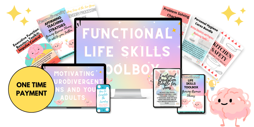 Functional Life Skills Toolbox! - Learning For A Purpose